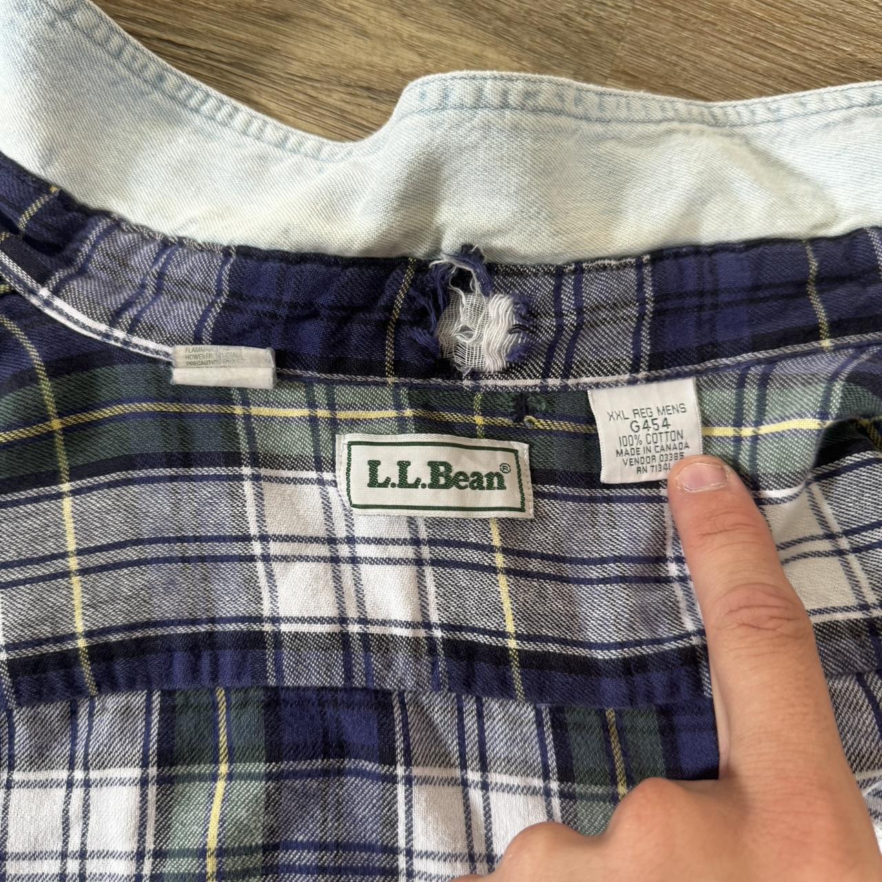 Vintage 90s LLBean Denim Jacket Size XXL #vintage... - Depop