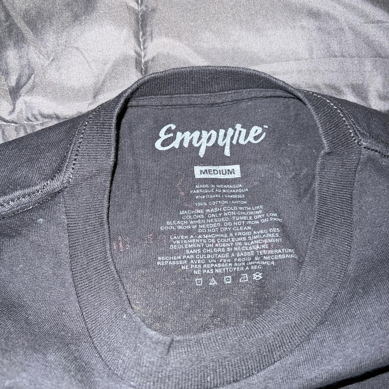 Empyre Men's Grey T-shirt | Depop