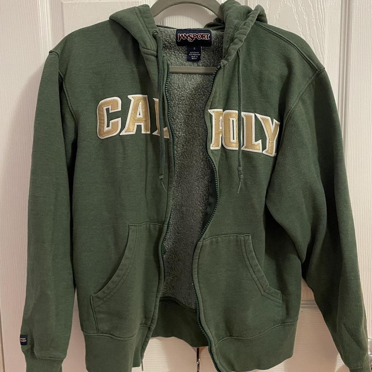 Cal Poly SLO zip up hoodie - Depop