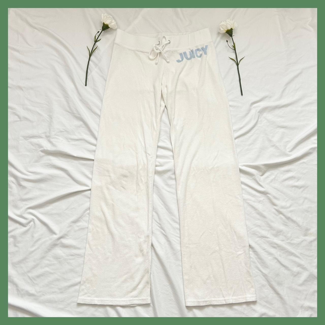 white juicy couture sweatpants ⚘ For reference... - Depop
