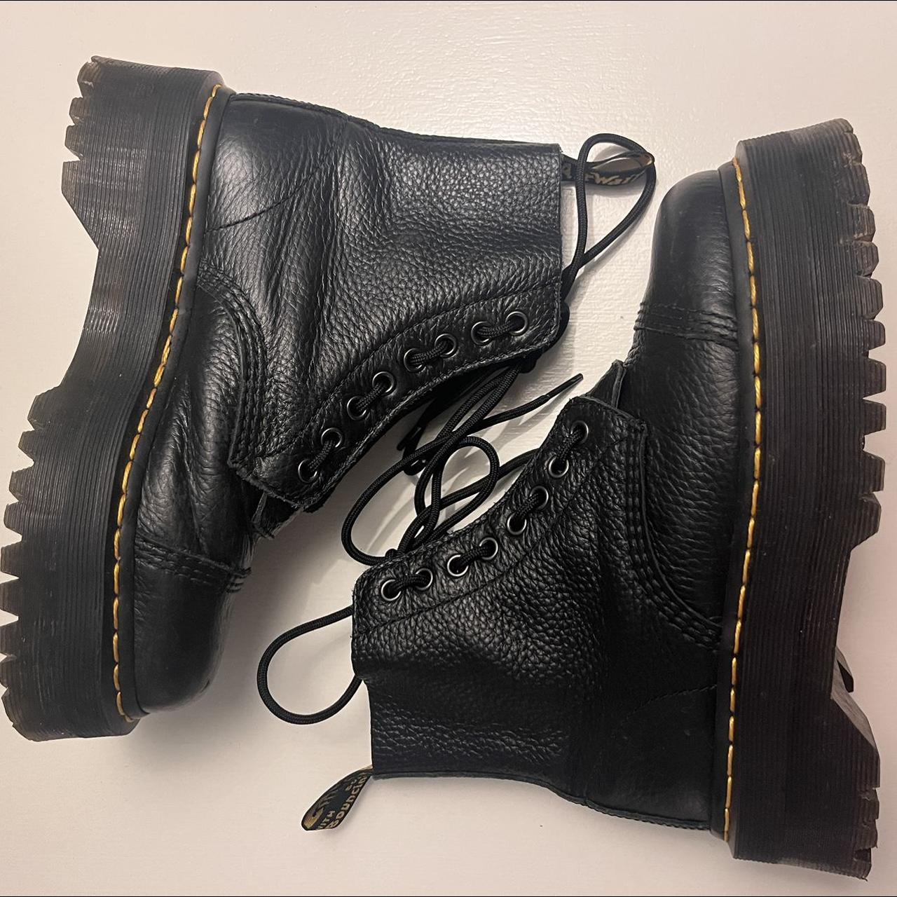 Sinclair Hightop Platform Docs Only worn twice! - Depop