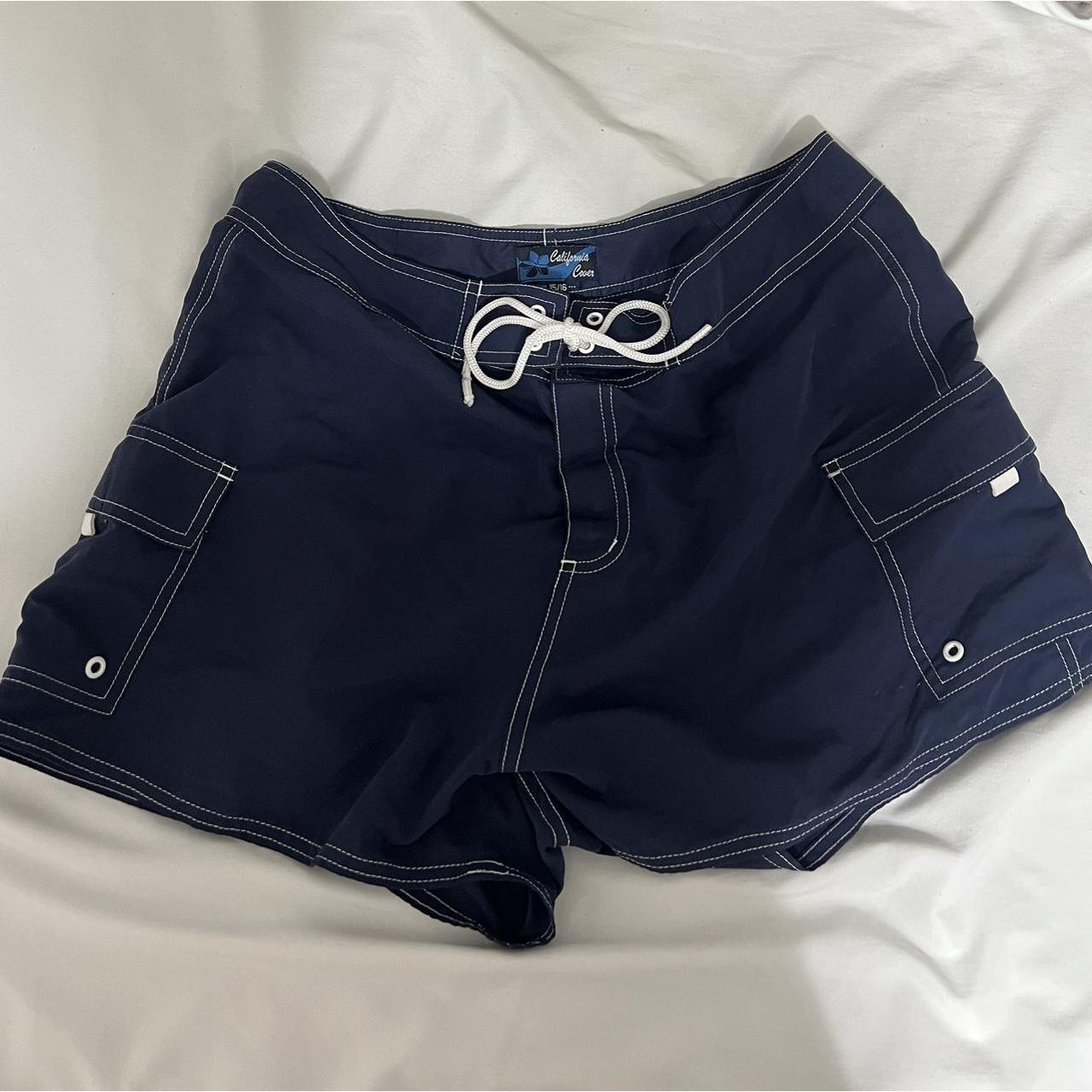 cute cali coast shorts!!! - size 15/16 idk wha that... - Depop