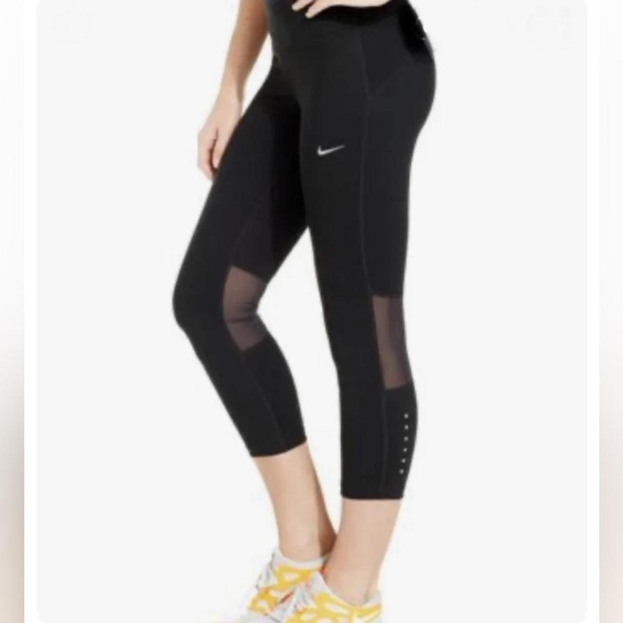 Nike Epic Run Capri Cropped length Dri-fit 4-way... - Depop