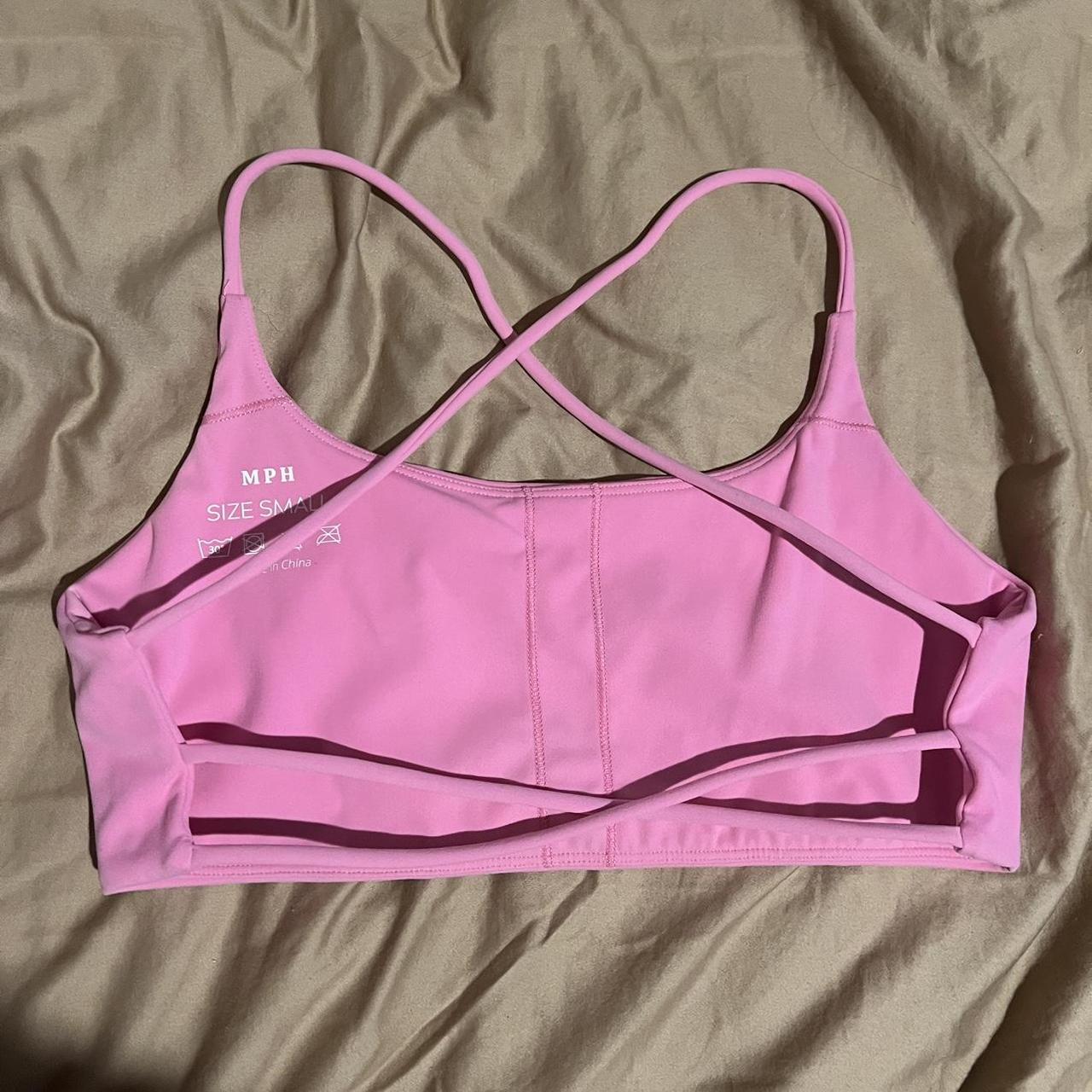 MPH sports bra size small Hardly worn Super butter... - Depop