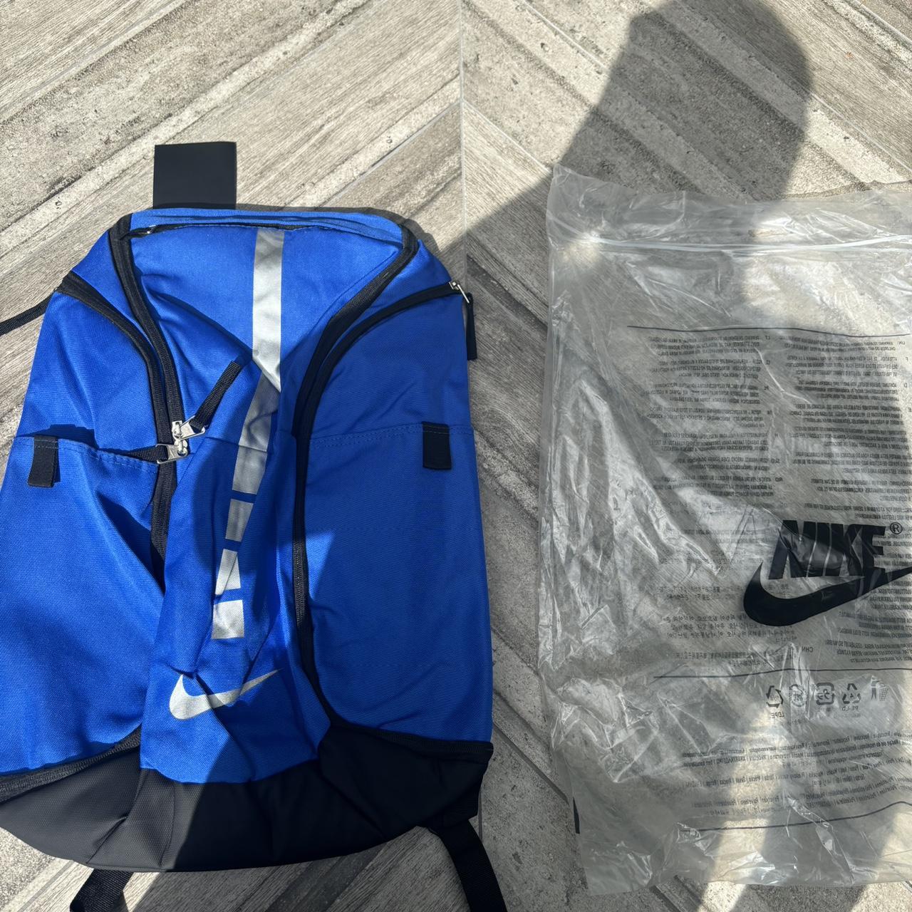 Blue Nike elite hoops pro backpack brand new open... - Depop