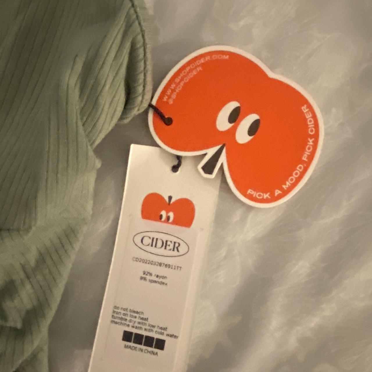 Cider green shirt with tags Size L #neverworn... - Depop