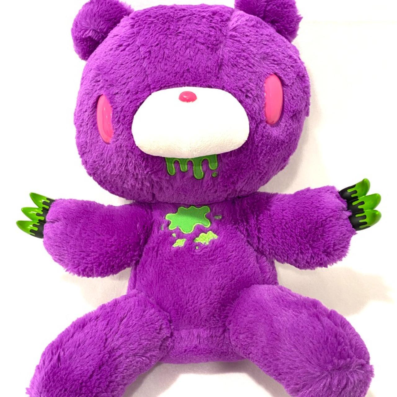 RARE Chax Gloomy Bear Horror Tone Purple Condition... | Depop