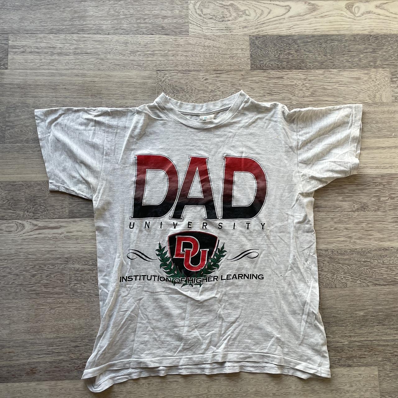 Vintage 80s Dad University t shirt. Super sweet... - Depop