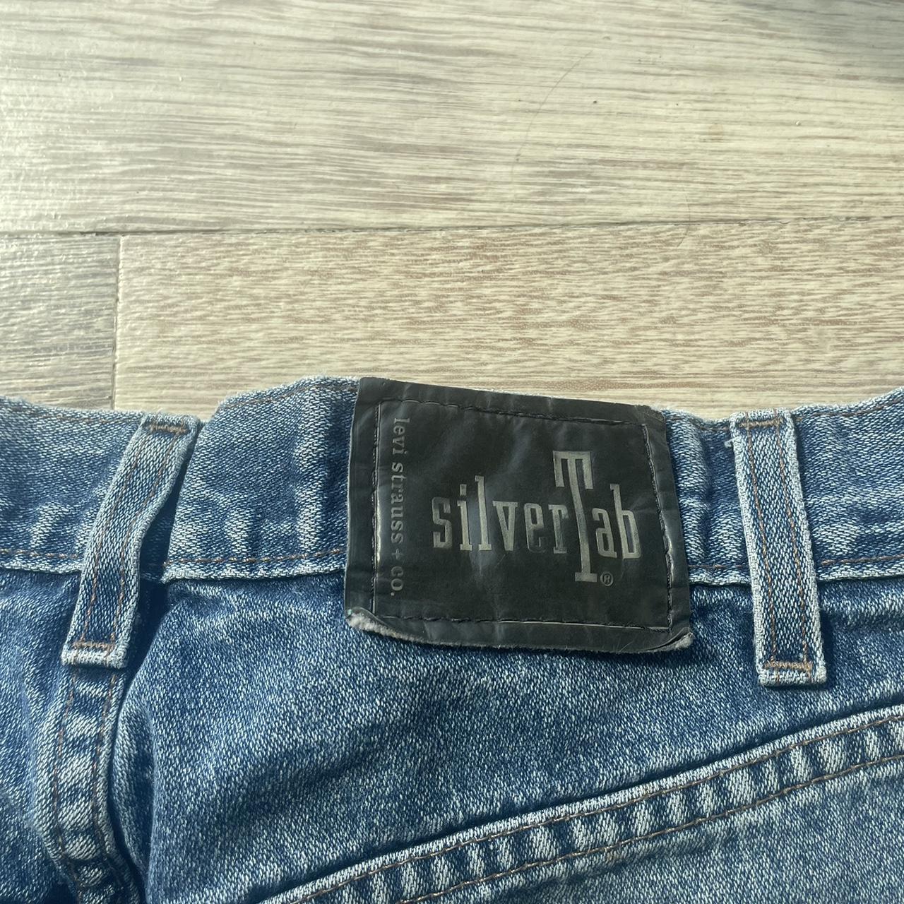 Vintage 1999 Levis silver tab jorts. Super dope, and... - Depop