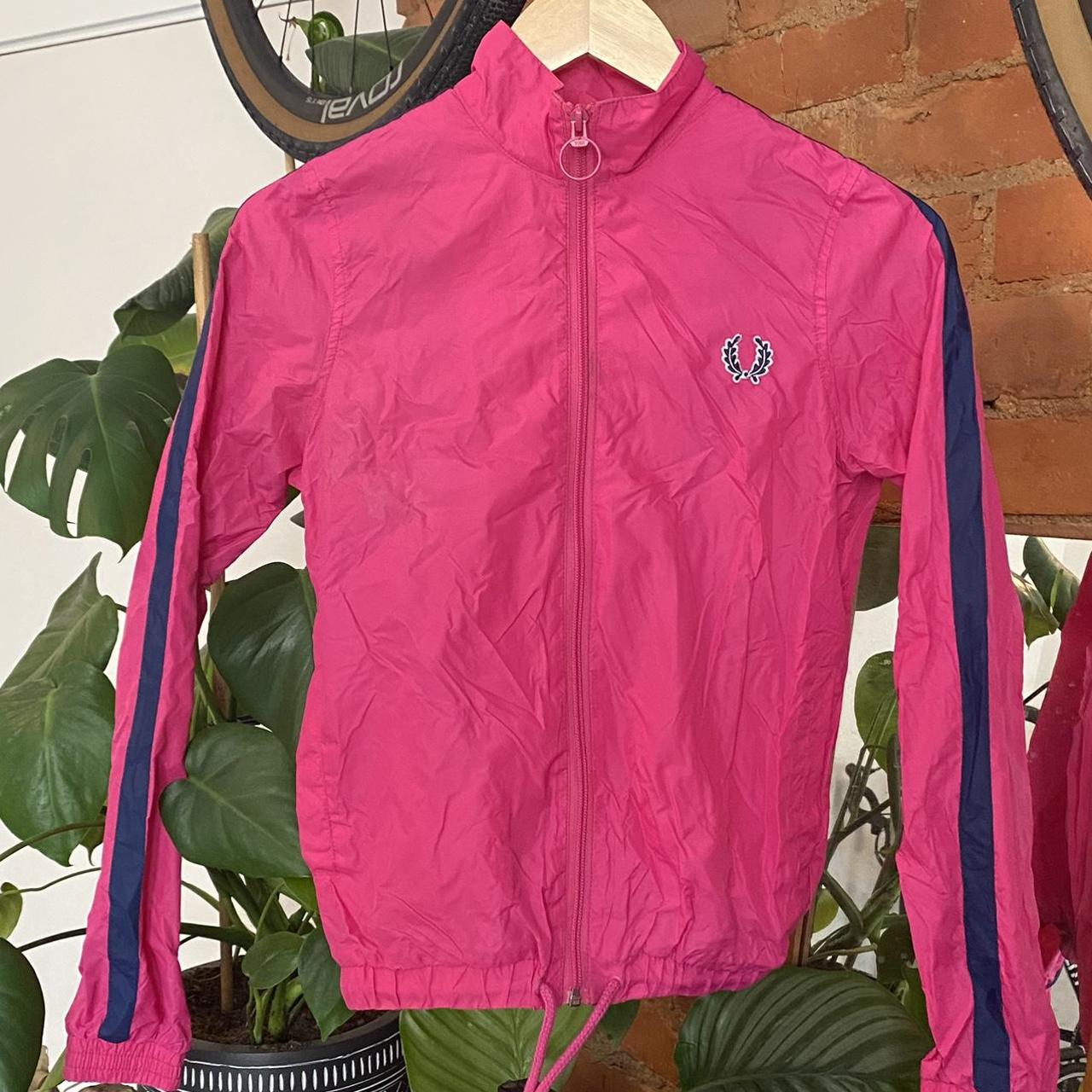 Fred Perry Women's Pink Jacket | Depop
