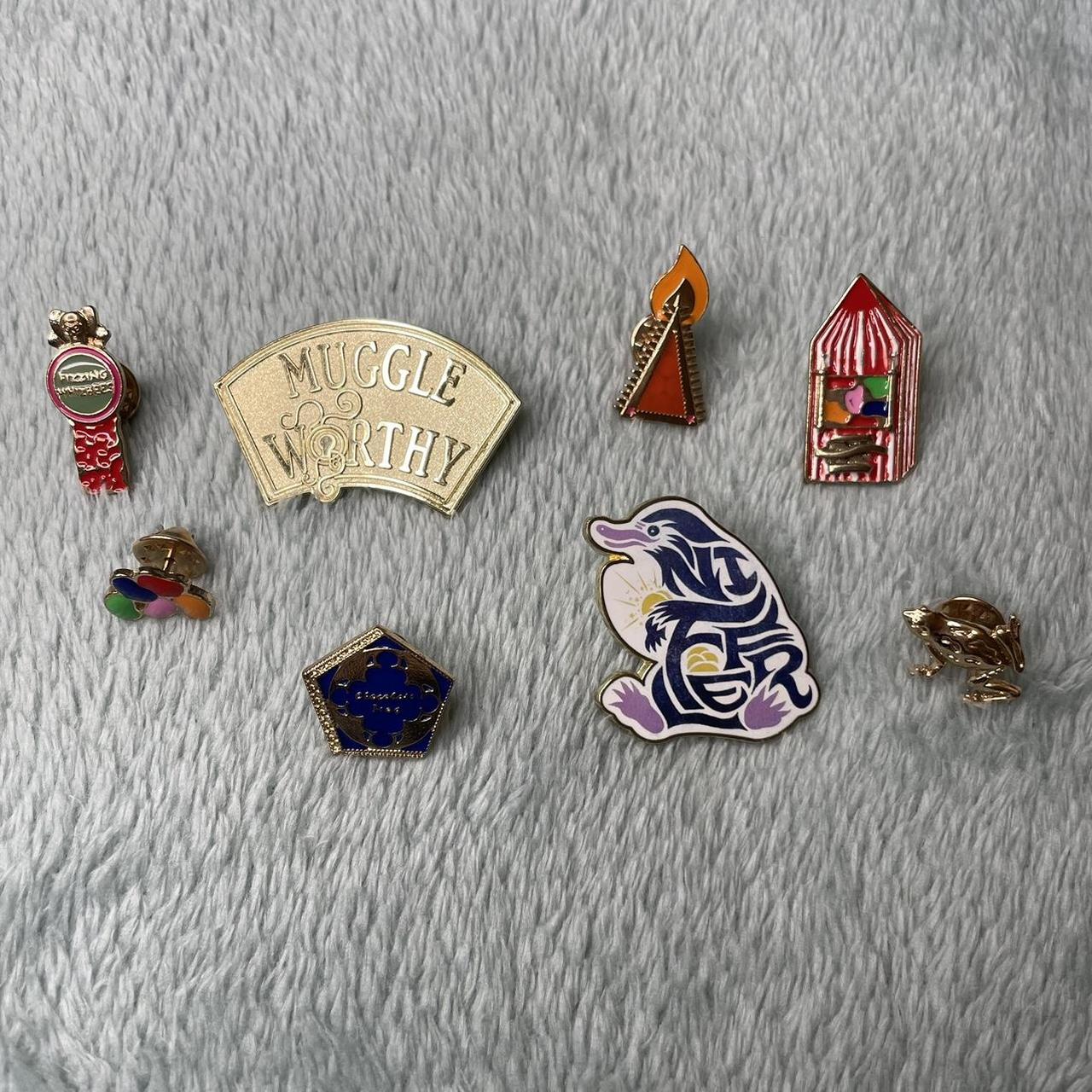 Harry Potter Pin Collection Includes eight pins... - Depop