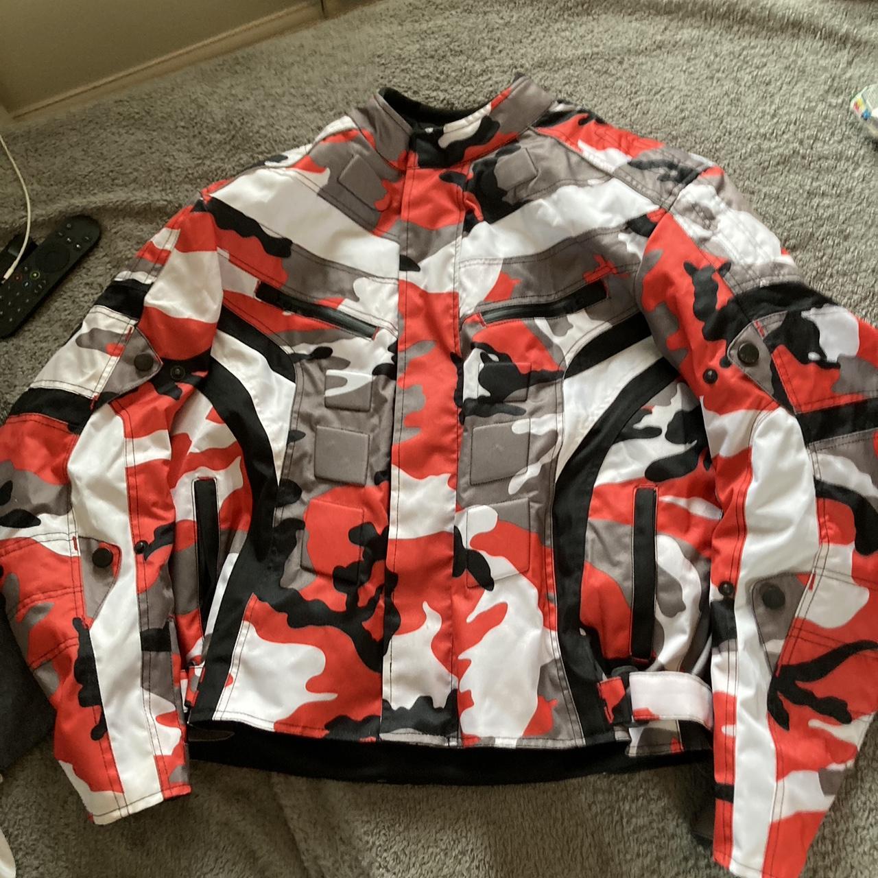 Pro First armoured mens motorcycle jacket,... - Depop