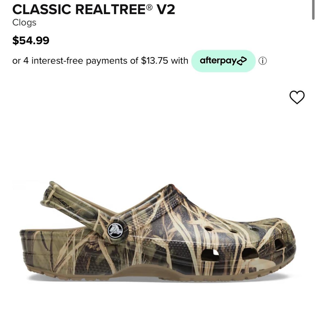 Classic Real Tree Crocs NEVER WORN size: 6 US... - Depop