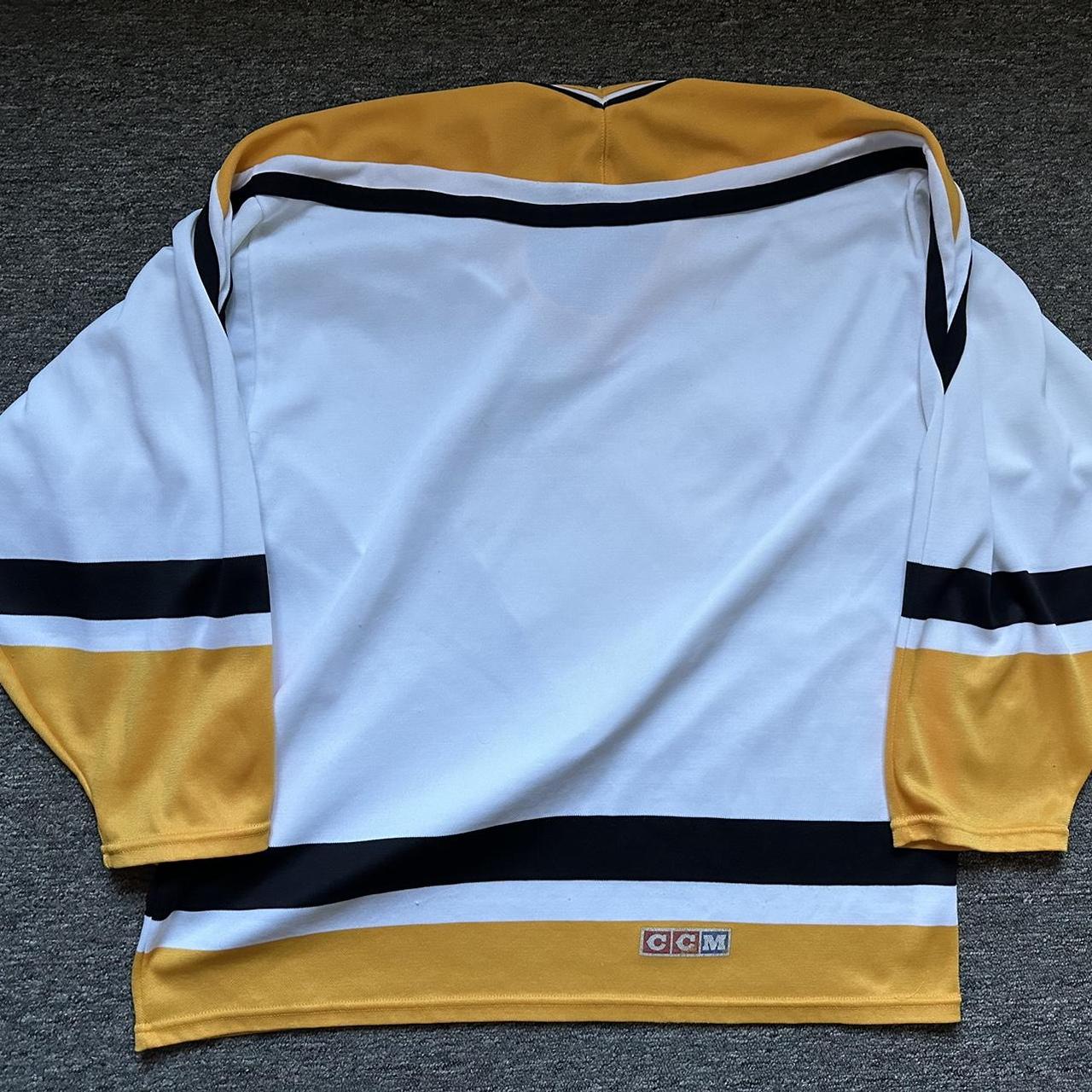 Vintage Pittsburgh Penguins “Robo-Penguin” CCM White... - Depop