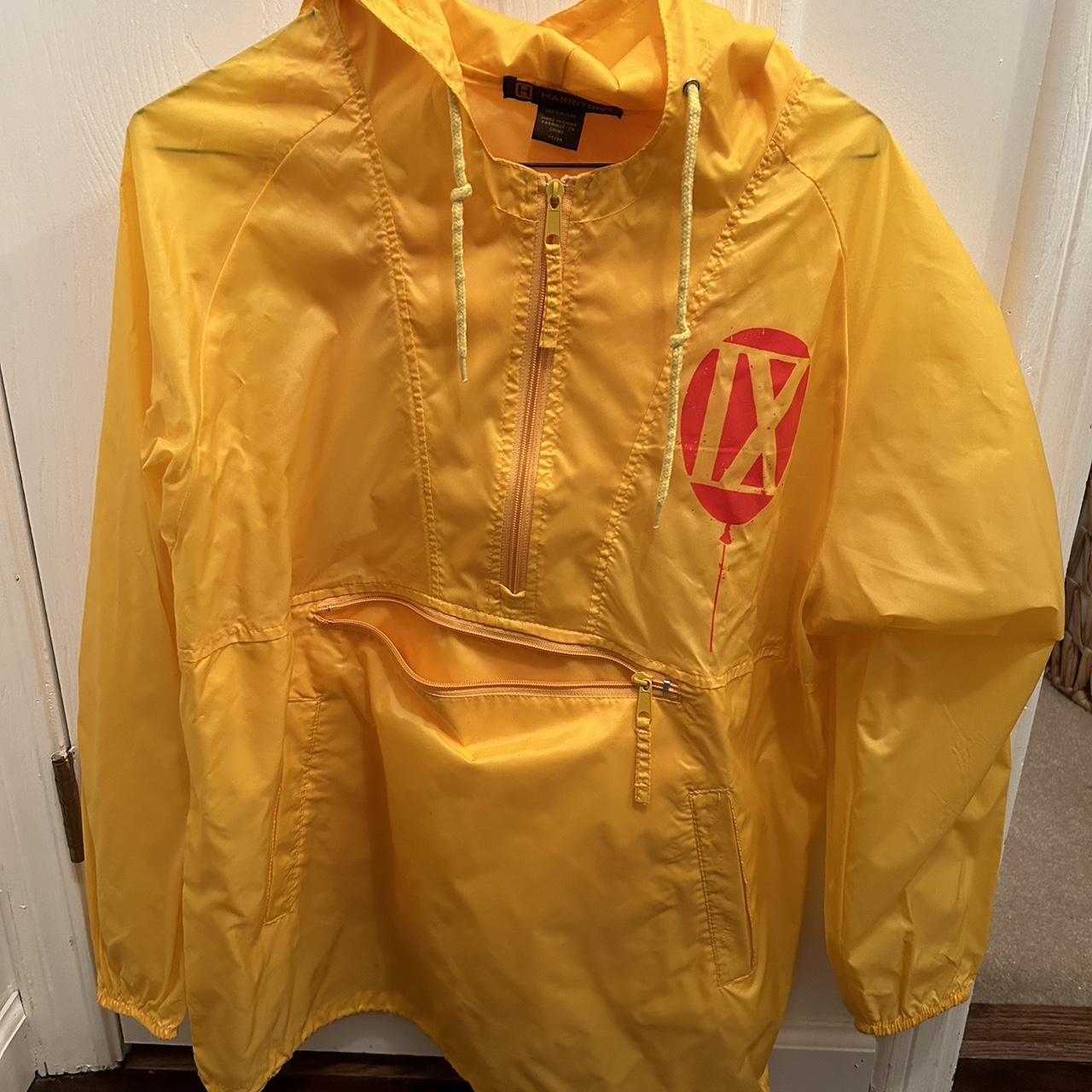 Ice Nine Kills IX yellow IT windbreaker. Awesome... - Depop