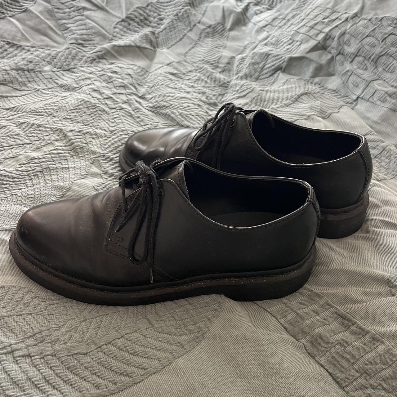 Low rise Doc Martens mono black - Depop
