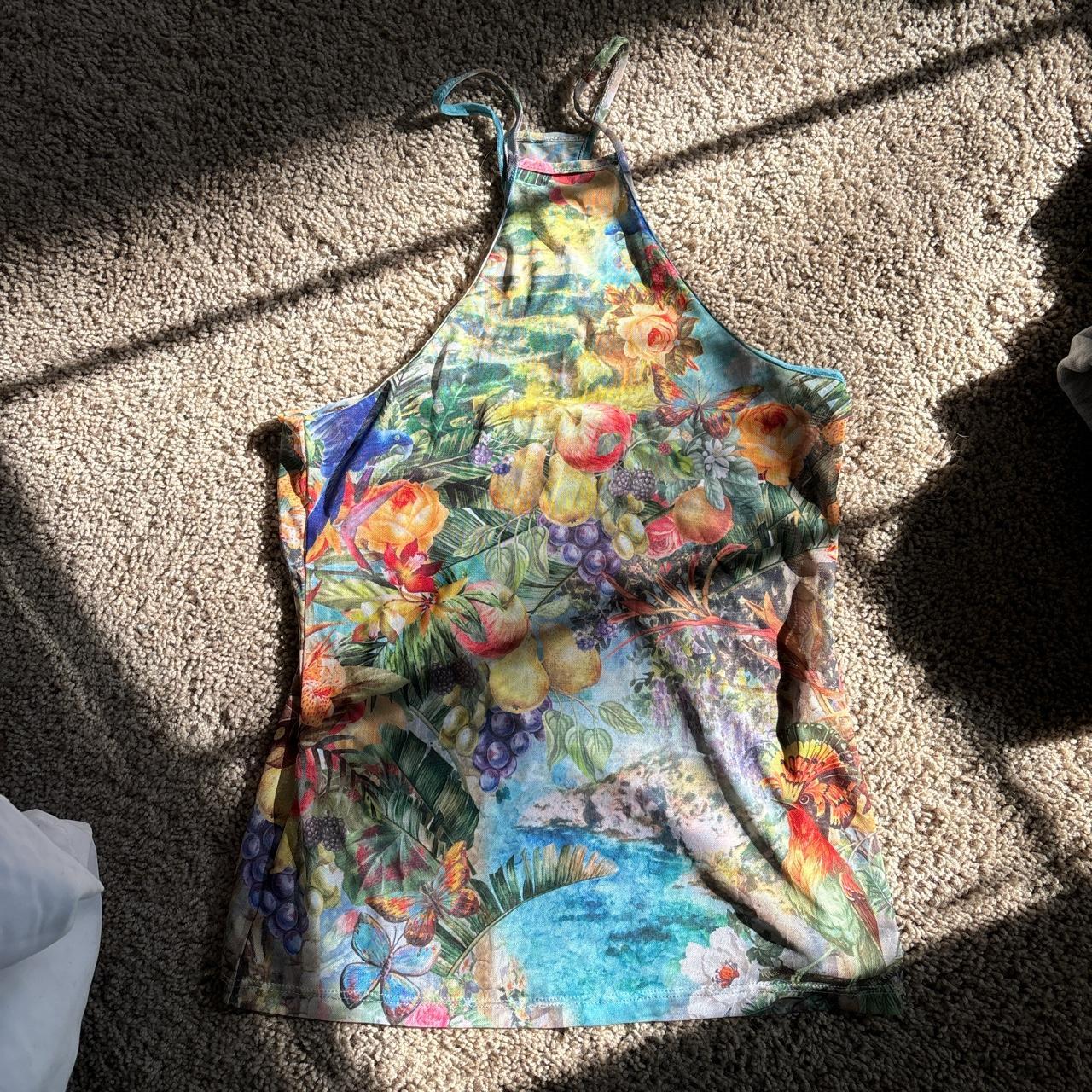 Jaded London mesh tank - Depop