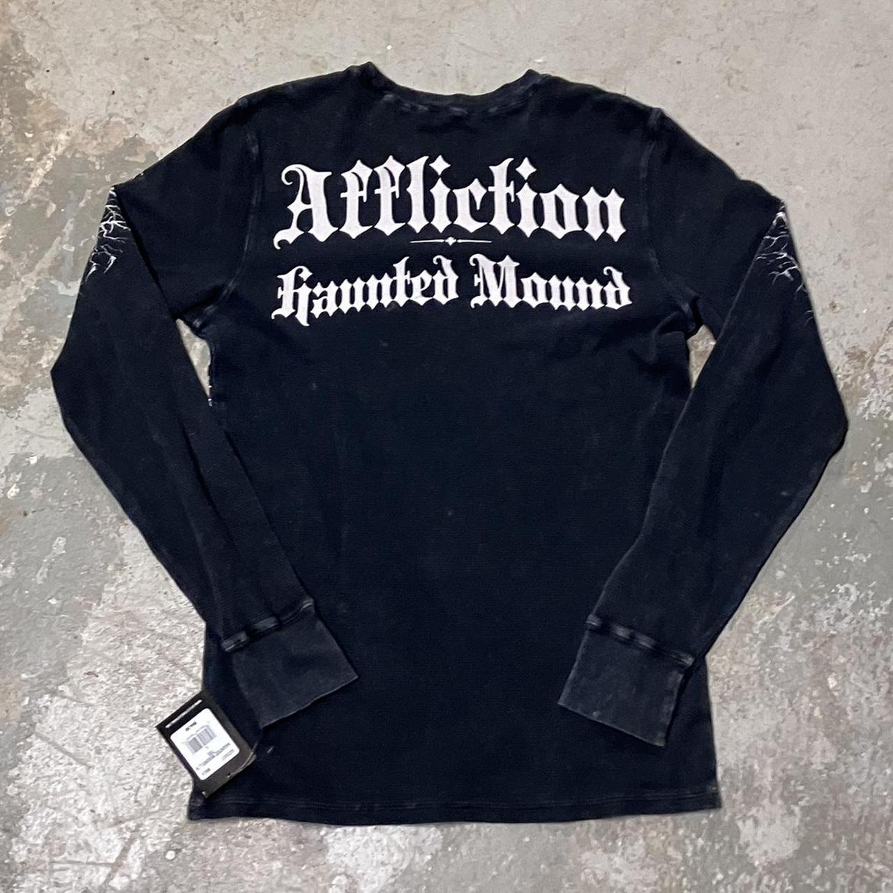 AFFLICTION X HAUNTED Mound Harold Longsleeve Size... - Depop