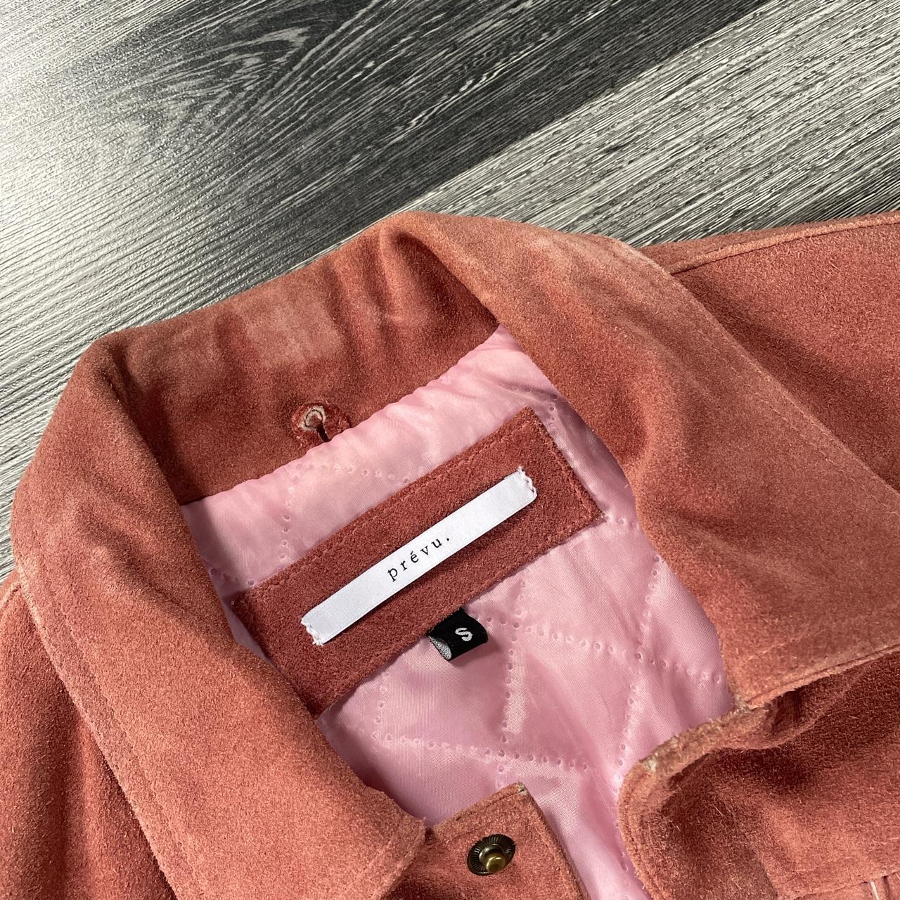 Prévu studio suede blush limited edition jacket -... | Depop
