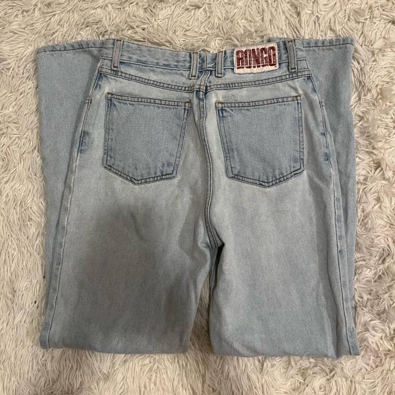 Vintage 90s BONGO Light Wash Mom Jeans Size... - Depop
