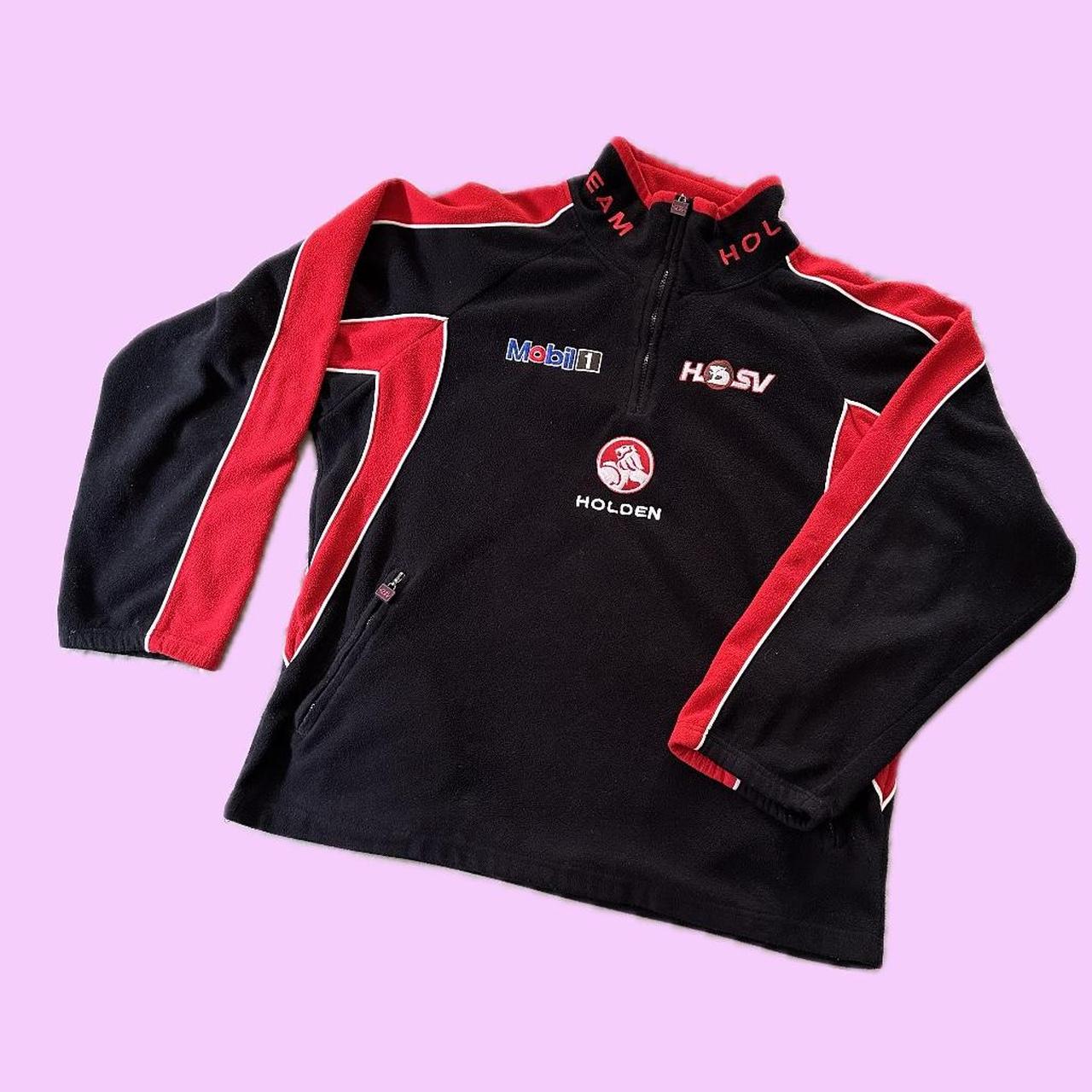 official holden racing team fleece quarter zip,... - Depop