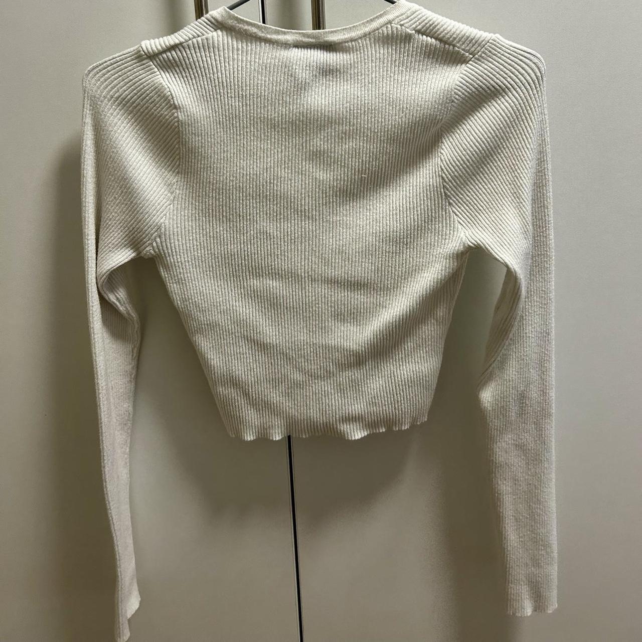 Princess Polly white Henley top !! Not responsible... - Depop