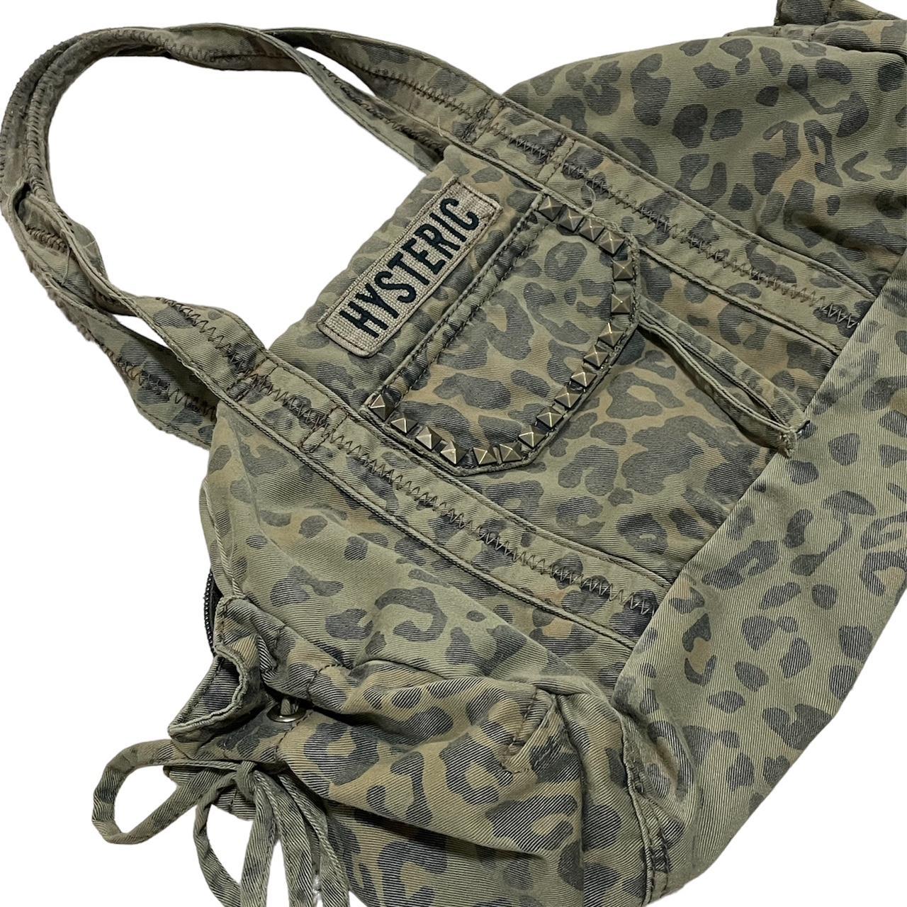 Hysteric Glamour Women's Green and Khaki Bag | Depop