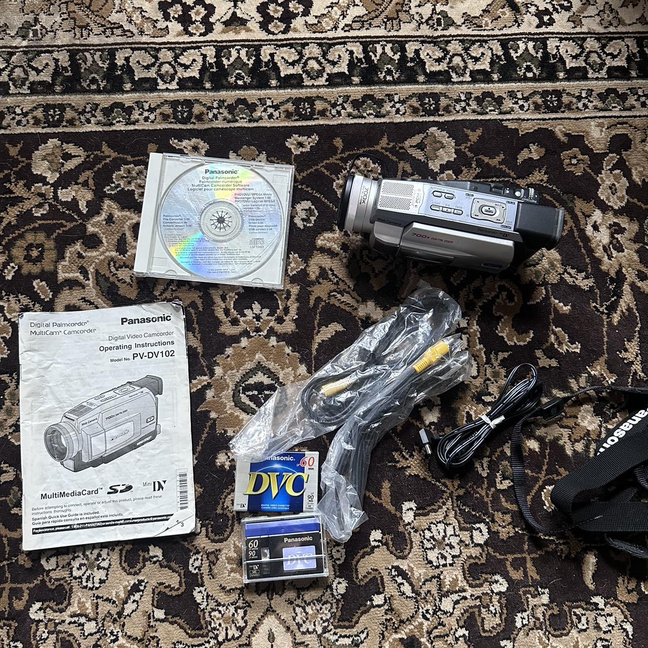 Panasonic PV-DV102 cassette/digital camcorder. works... | Depop