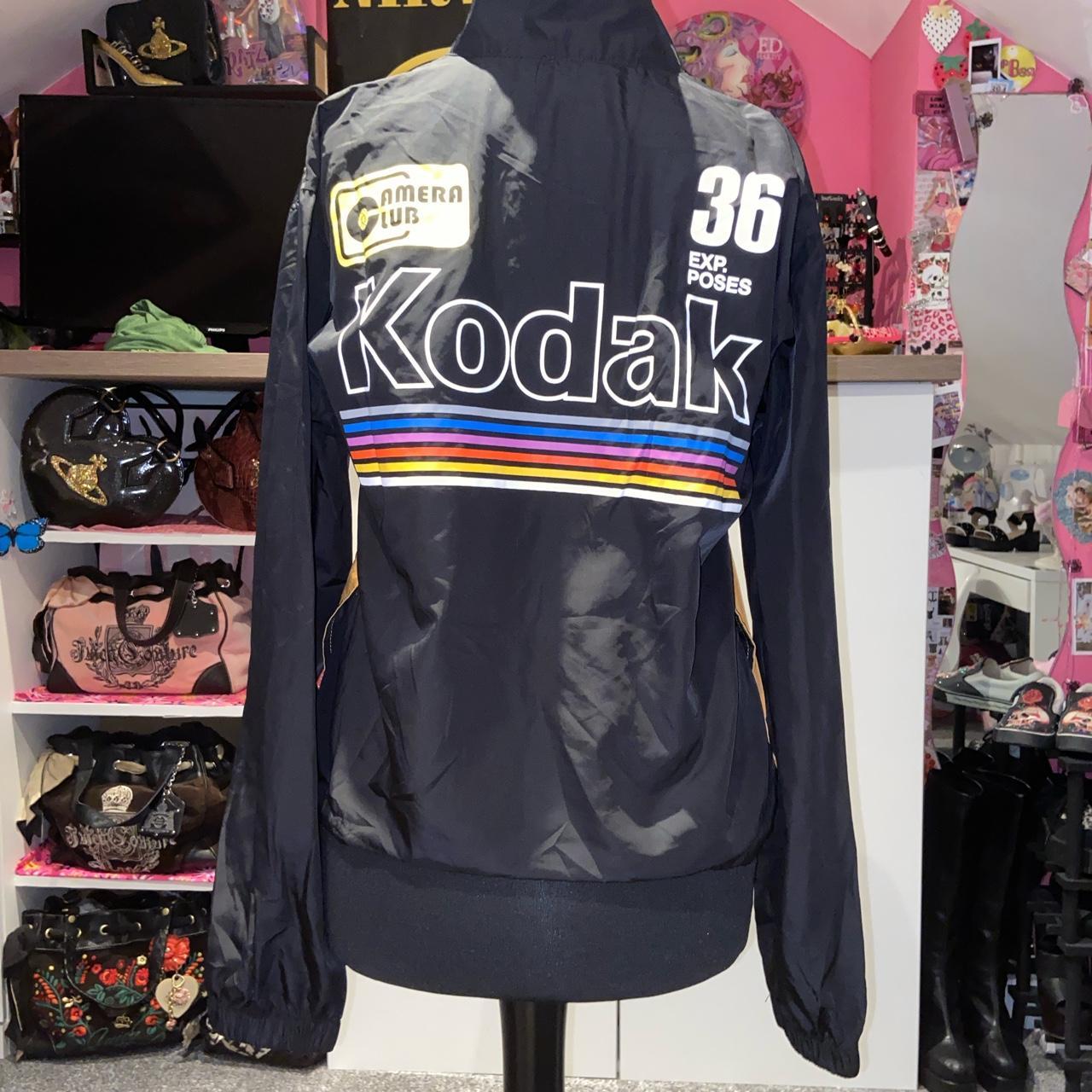 🧡Kodak racer windbreaker 🧡Size S would fit a UK 6/4... - Depop