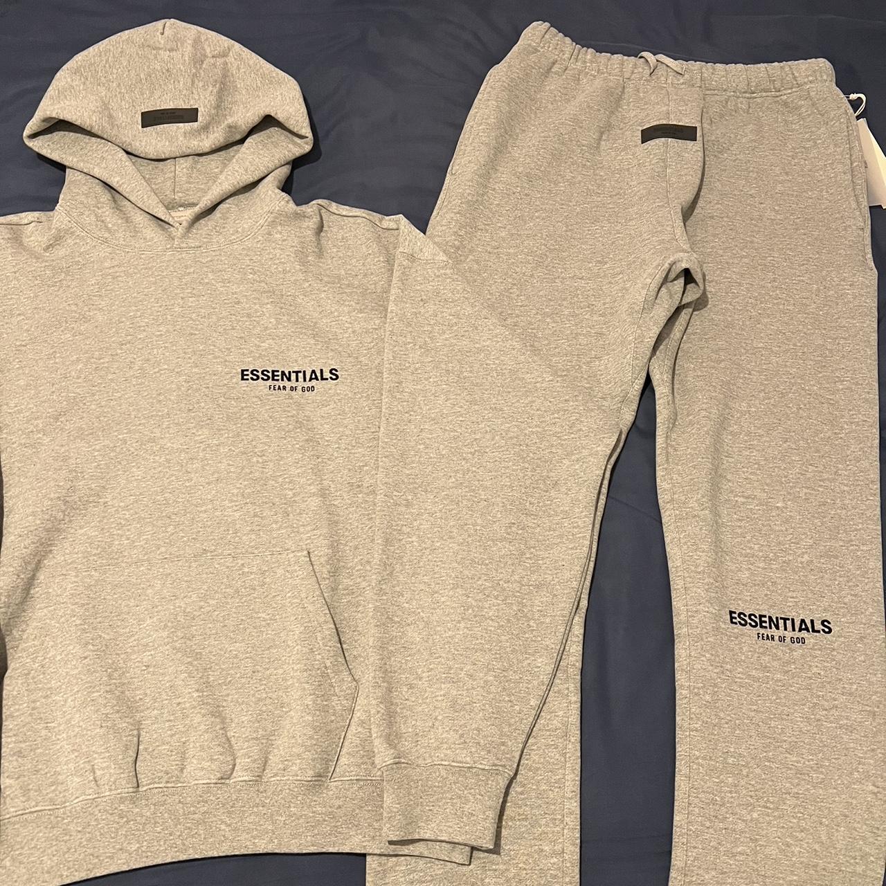 Essentials FOG tracksuit “dark gray” SS22 - Brand... - Depop