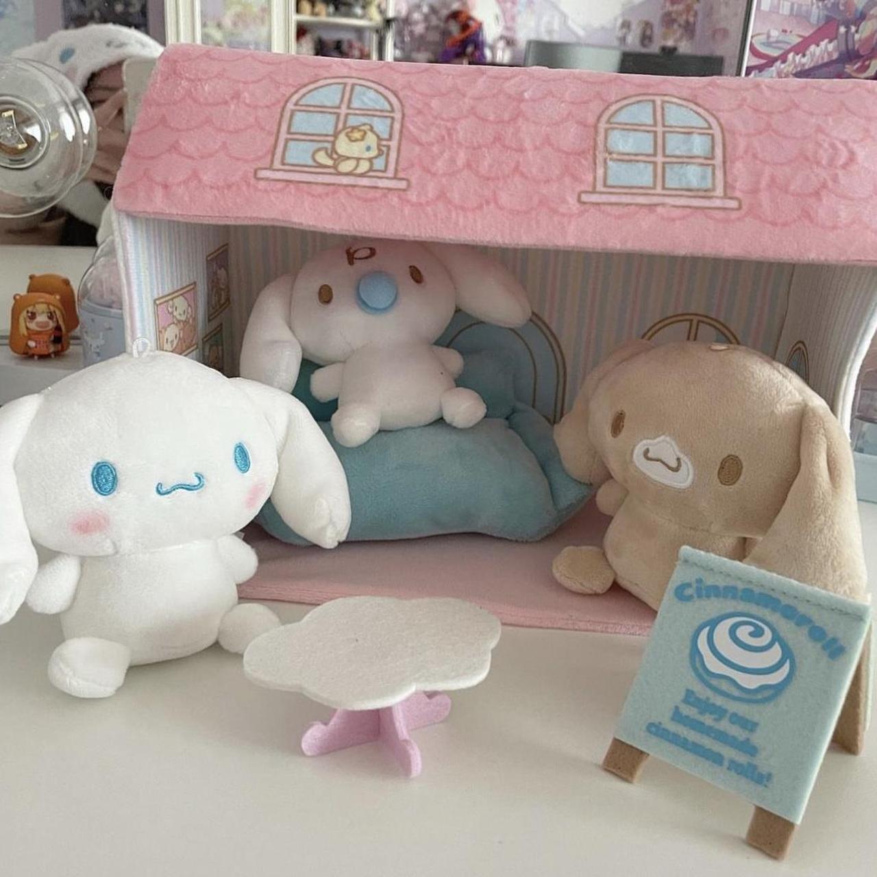 🎀 ♡ cinnamoroll cafe plush playset ♡ -brand... - Depop
