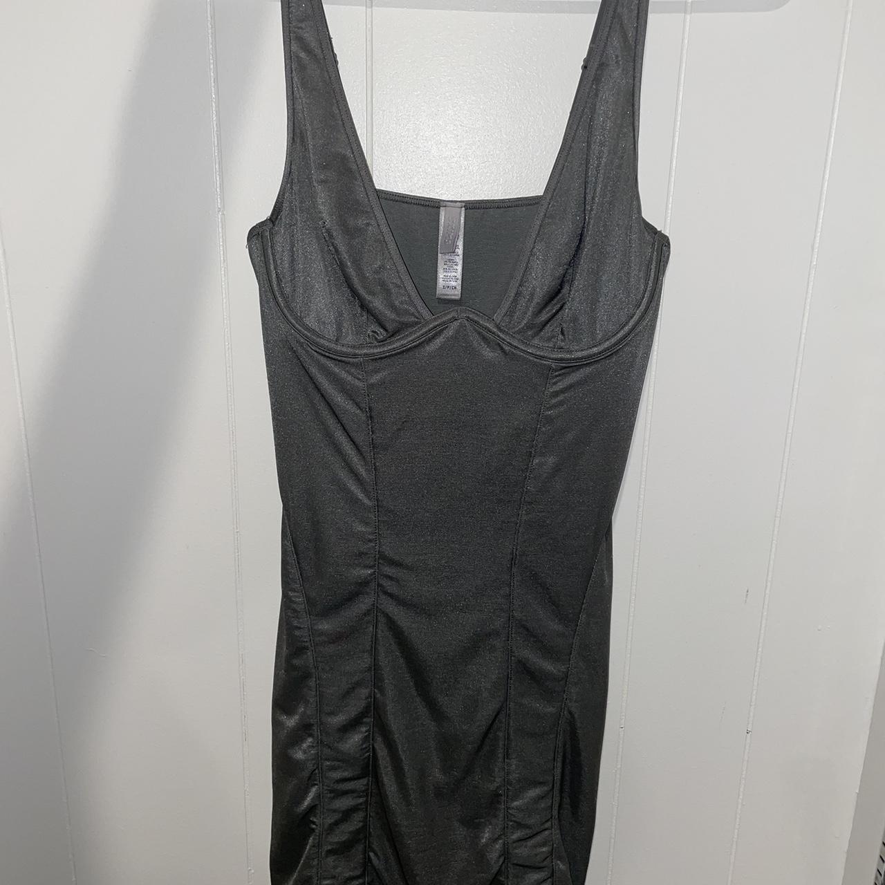 Skims silver/grey sparkly dress. Wore for my... - Depop