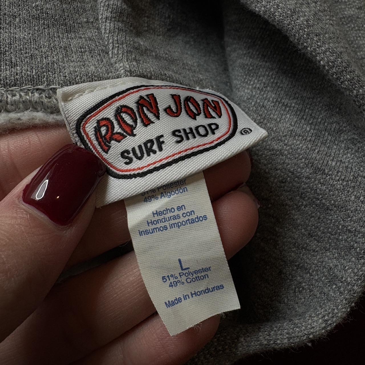 ron jon surf shop vintage hoodie! the hoodie is a... | Depop