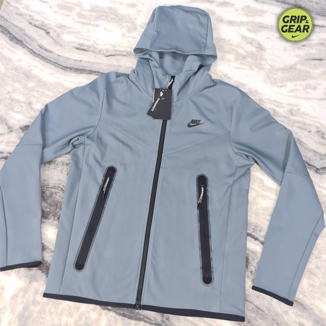 Nike Old Season Tech Fleece Soft Shell Jacket in... - Depop