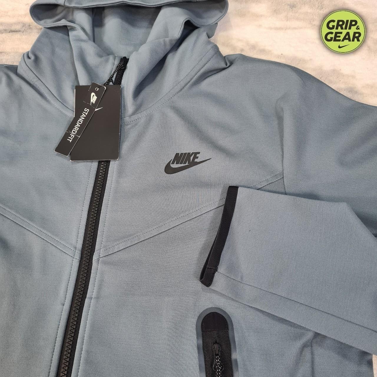 Nike Old Season Tech Fleece Soft Shell Jacket in... - Depop