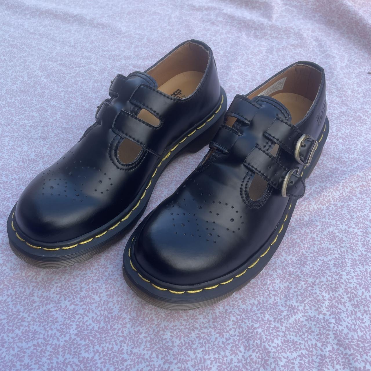 doc marten Mary Jane Dr Marten’s 12916, black... - Depop