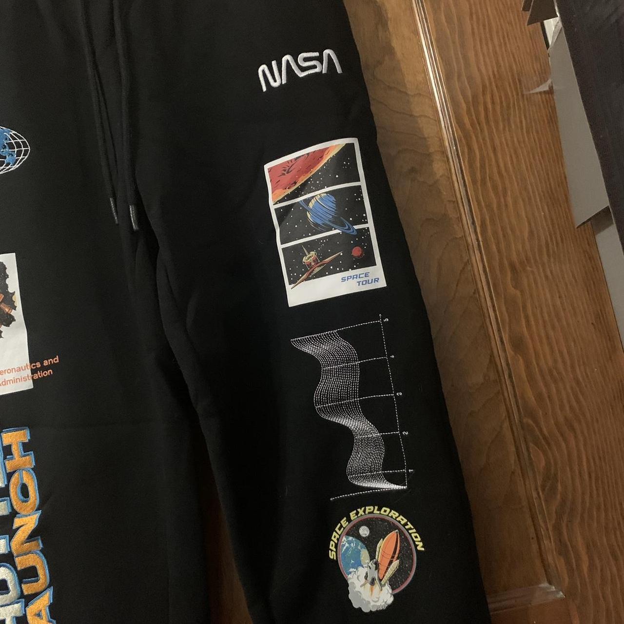 nasa pants from forever 21 size: large #forever21... - Depop