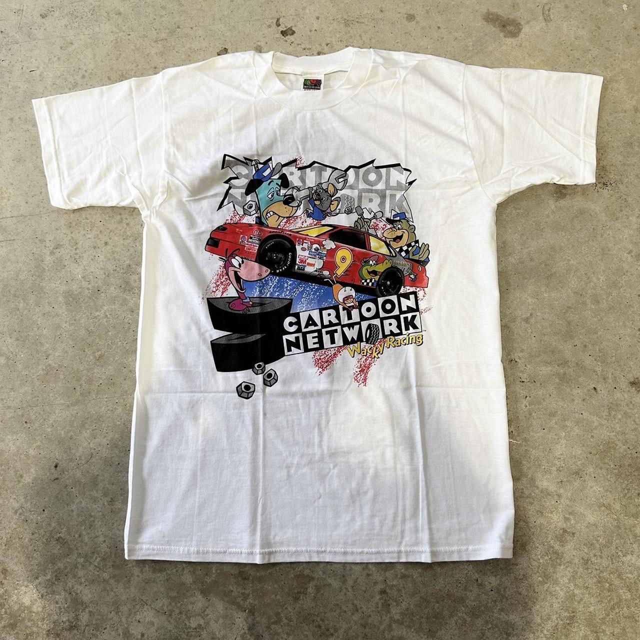 Vintage Cartoon Network Wacky Racing Tee Was... | Depop