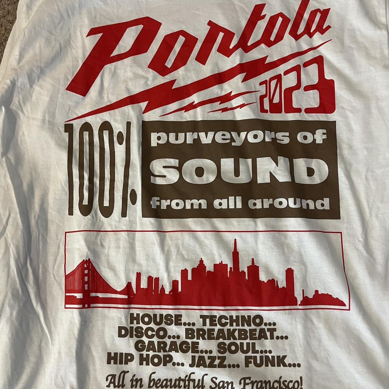 L Official 2023 Portola Festival Merch - long sleeve T - Depop