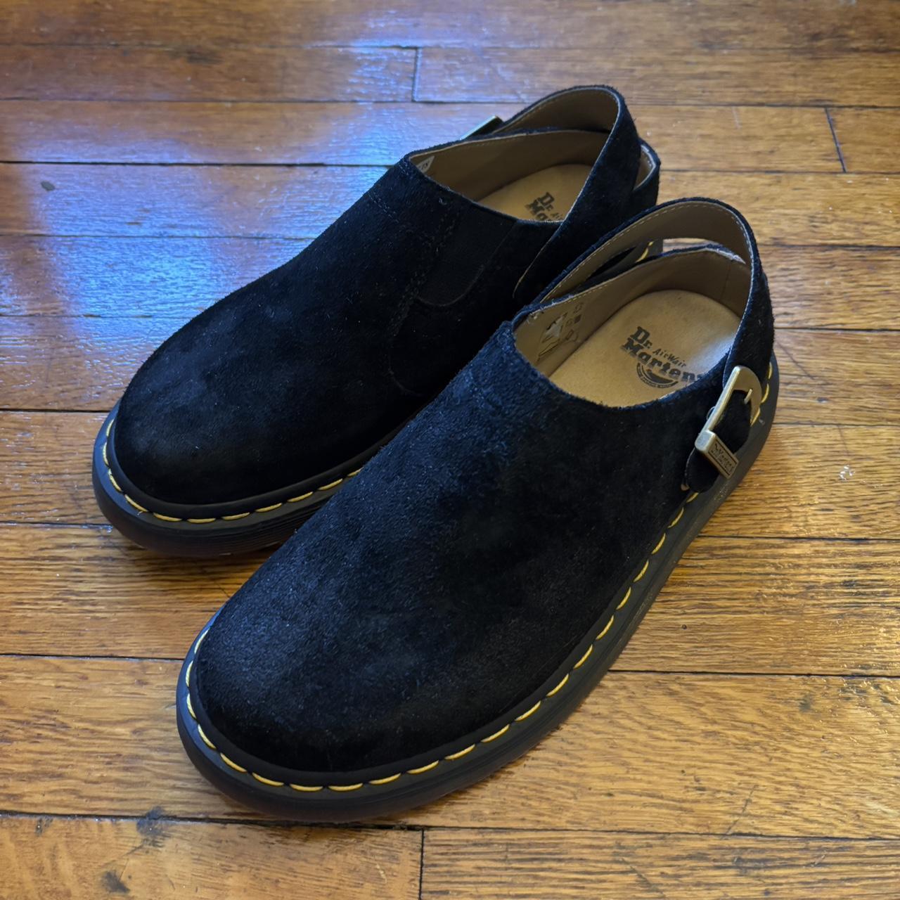 Suede Isham Doc Mules!! super cute docs wore them... - Depop