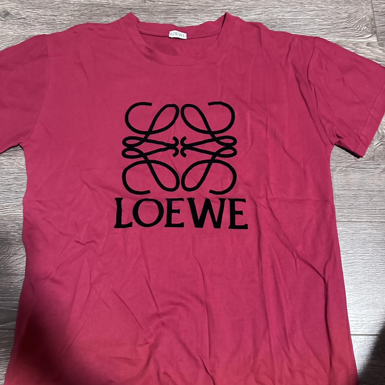 Loewe shirt Beautiful wine colored t shirt Never... - Depop