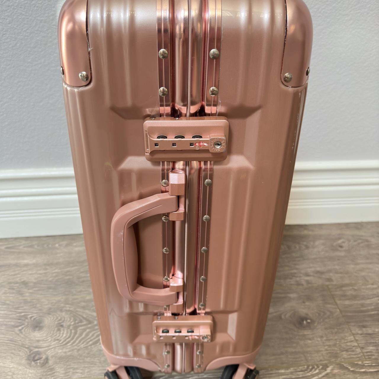 Rimowa cabin carry on Polycarbonate suitcase... - Depop