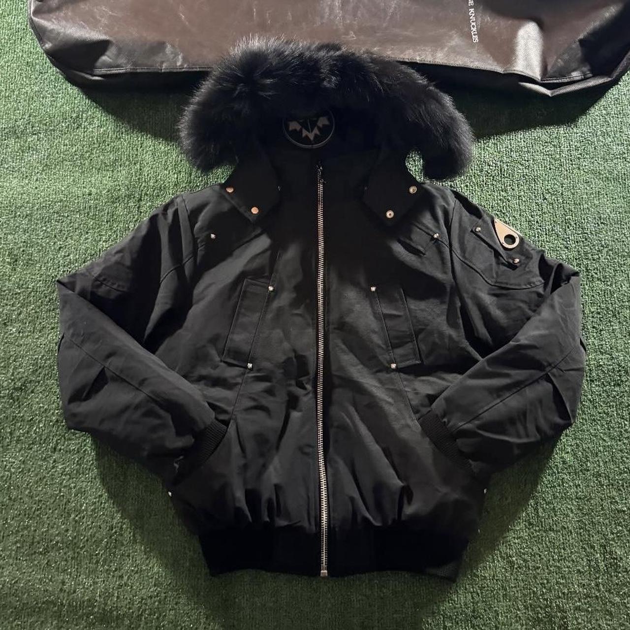 Stay warm and stylish with this Moose Knuckles... | Depop