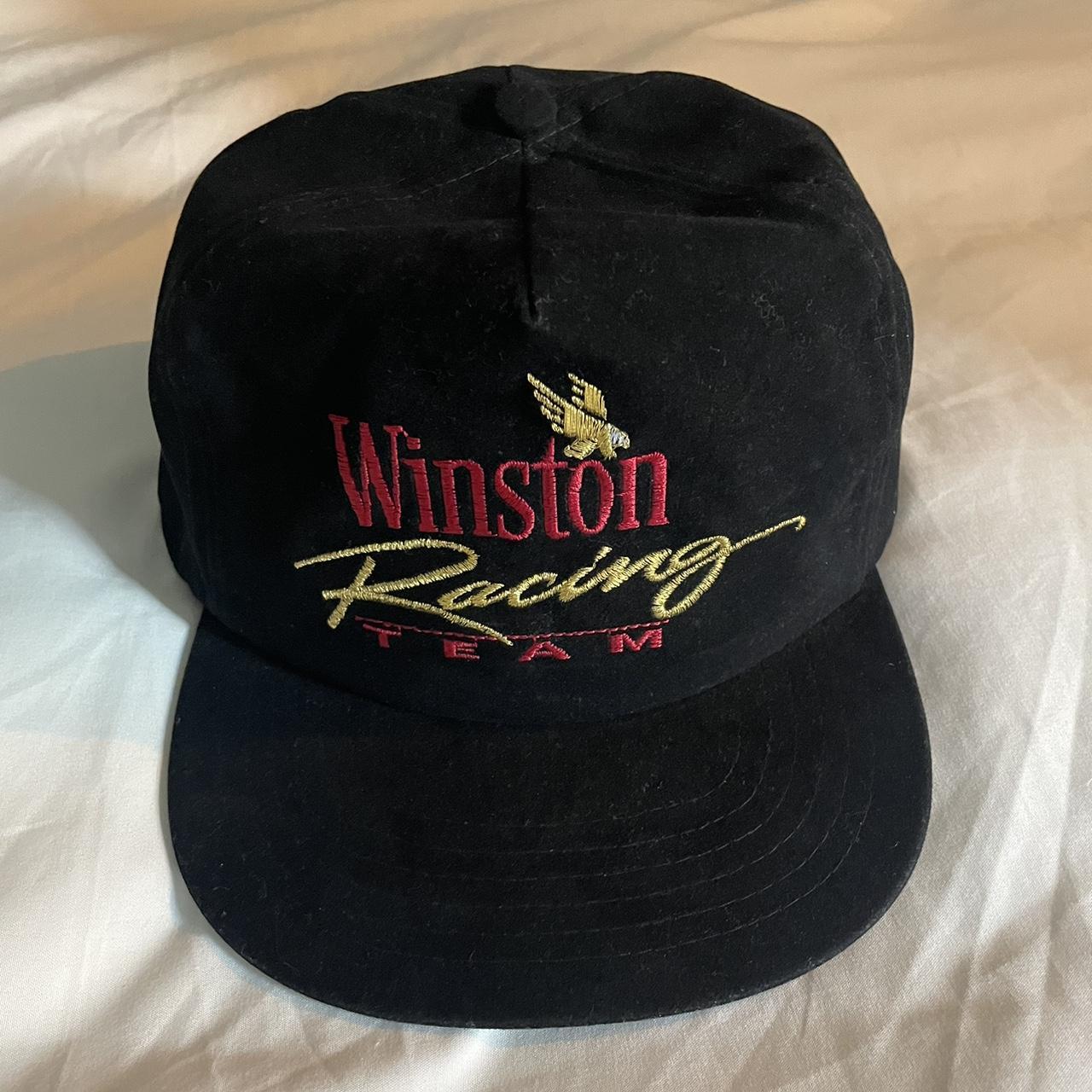 Vintage Winston Racing Team hat, worn once #hat... - Depop
