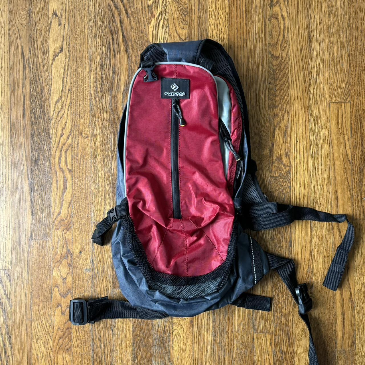 Hiking backpack. Has space for a camelback water... - Depop