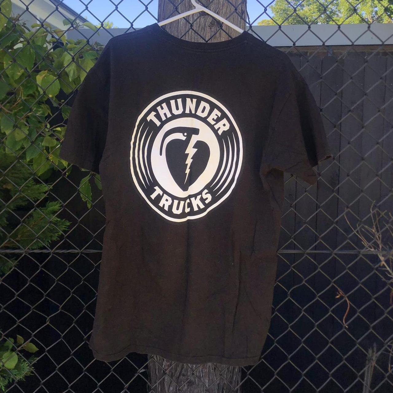 Thunder Trucks Tee Colour - Black Condition- Brand... - Depop