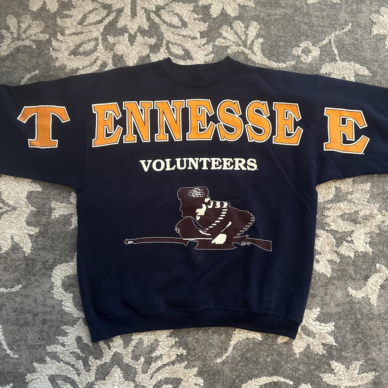 90’s vintage tennessee volunteers crewneck sweater,... - Depop