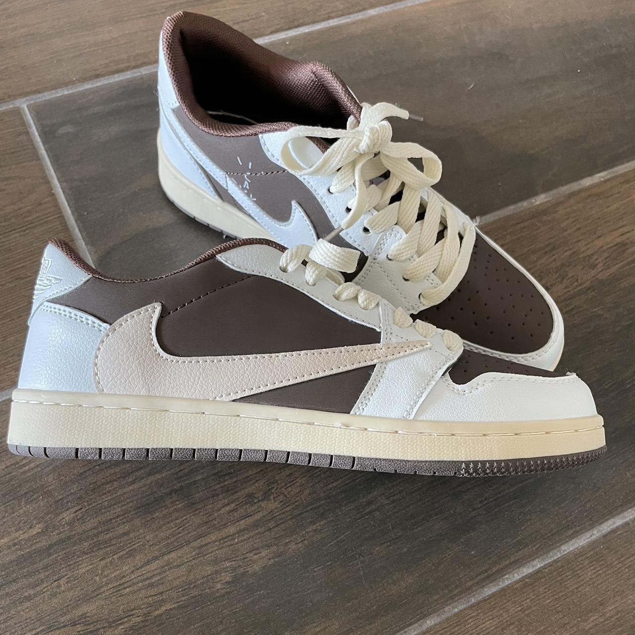 Nike Travis Scott/Cactus Jack Nike Air Jordan Lows... - Depop