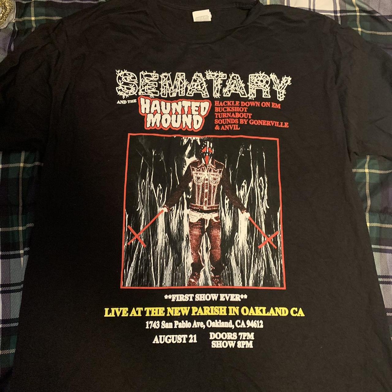 Send offers 🙏 Rare first sematary show ever shirt... - Depop