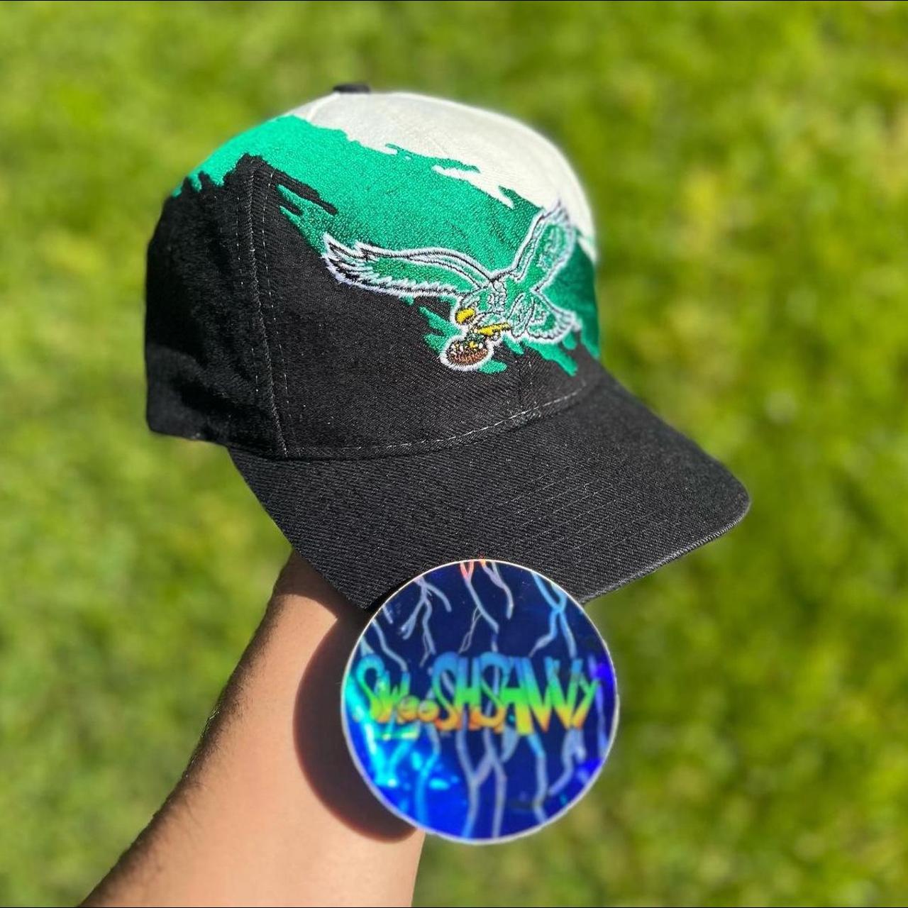 Vintage Philadelphia Eagles Splash SnapBack - Depop